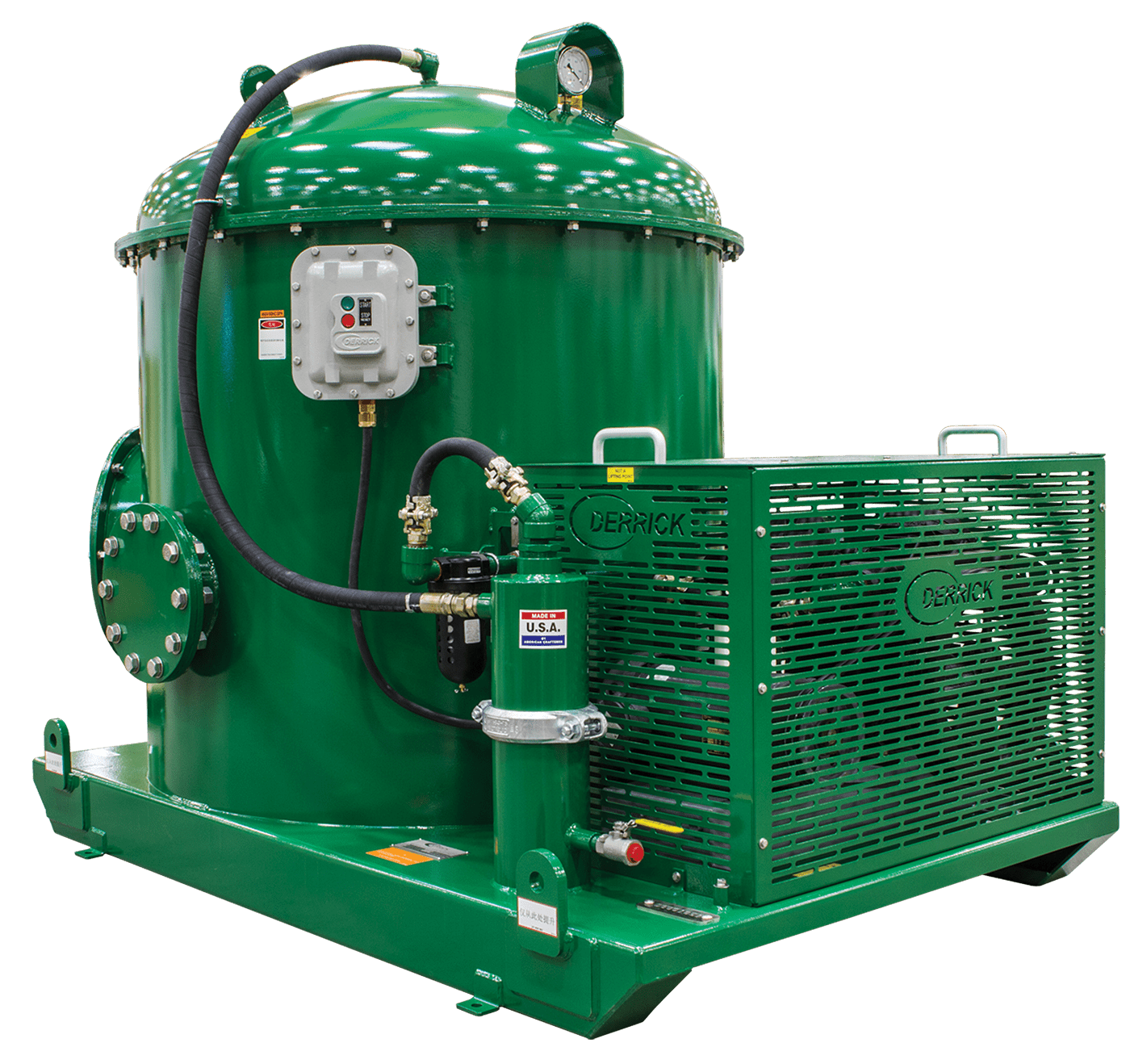 Vacuum Degasser - Derrick Corporation